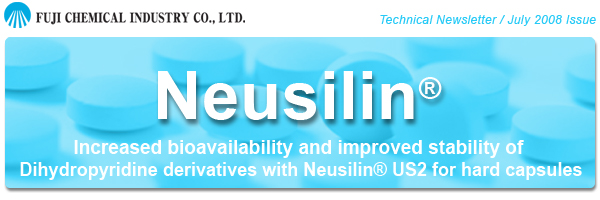 Neusilin Increased Bioavailability and Improved Stability of Dihydrine ...